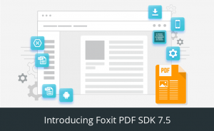 Introducing Foxit PDF SDK 7.5 | Layout Recognition, Languages & more!