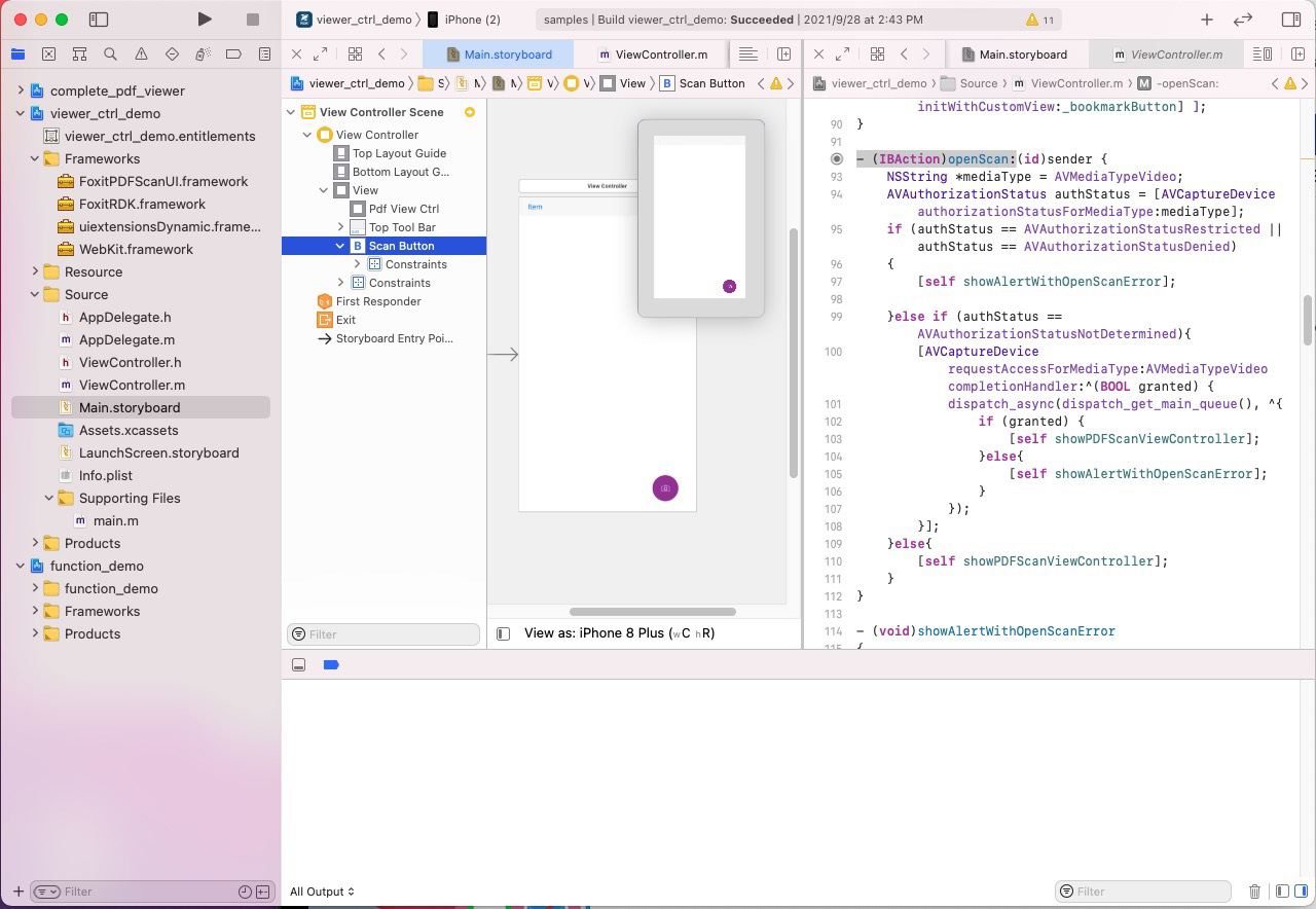 How to Create your own iOS Mobile PDF Scanning Tool - Foxit PDF SDK