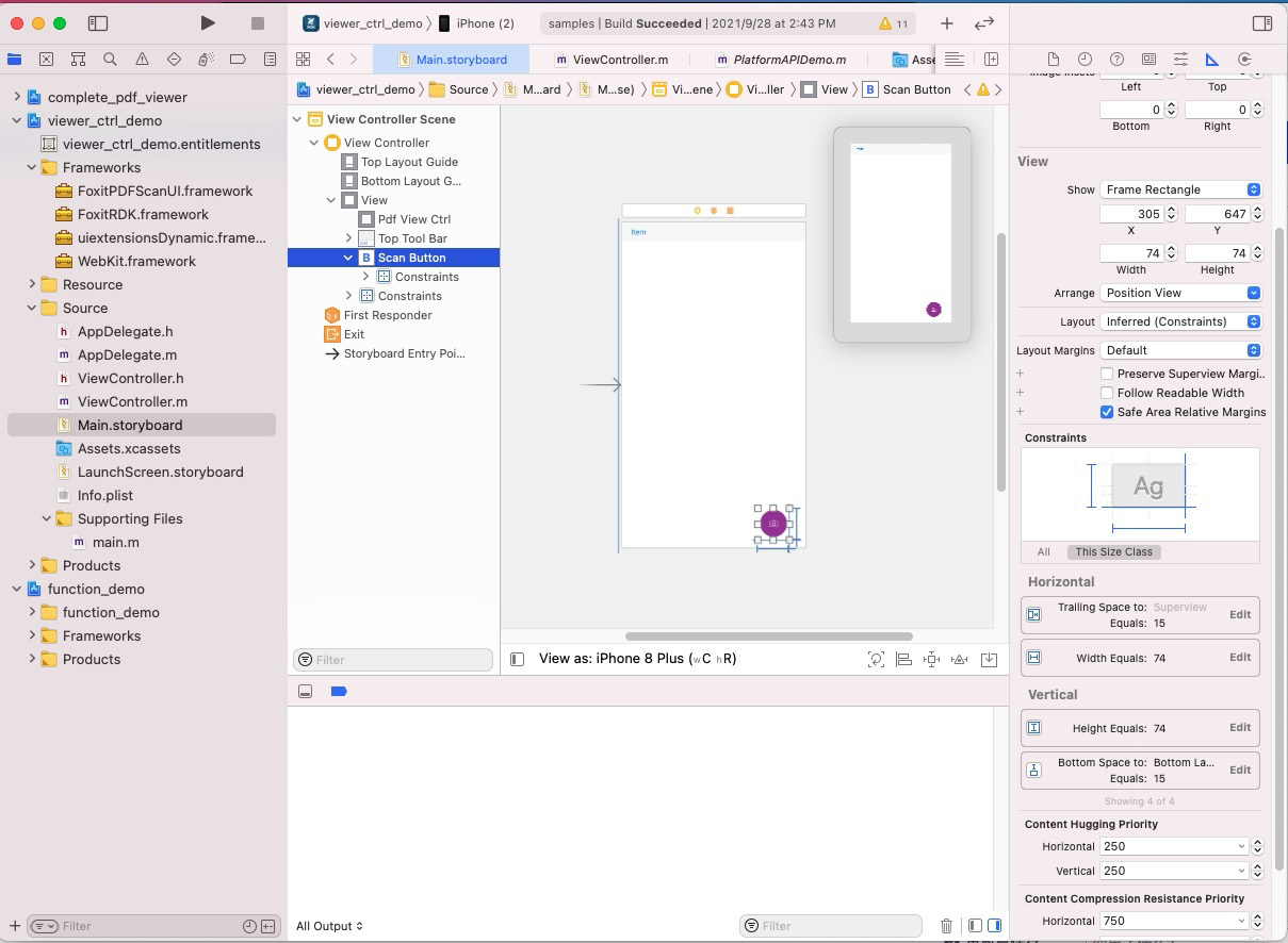 How to Create your own iOS Mobile PDF Scanning Tool - Foxit PDF SDK