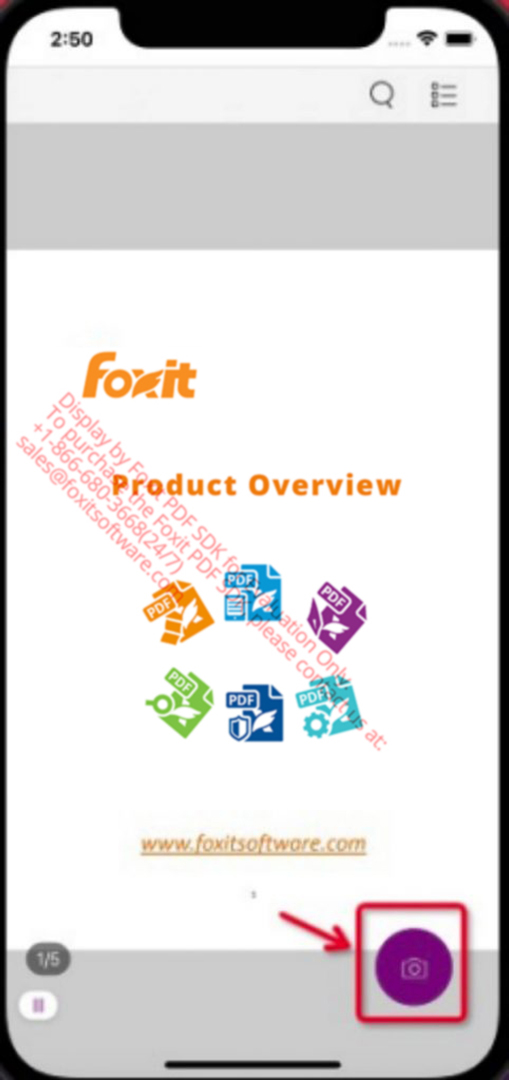 How to Create your own iOS Mobile PDF Scanning Tool - Foxit PDF SDK