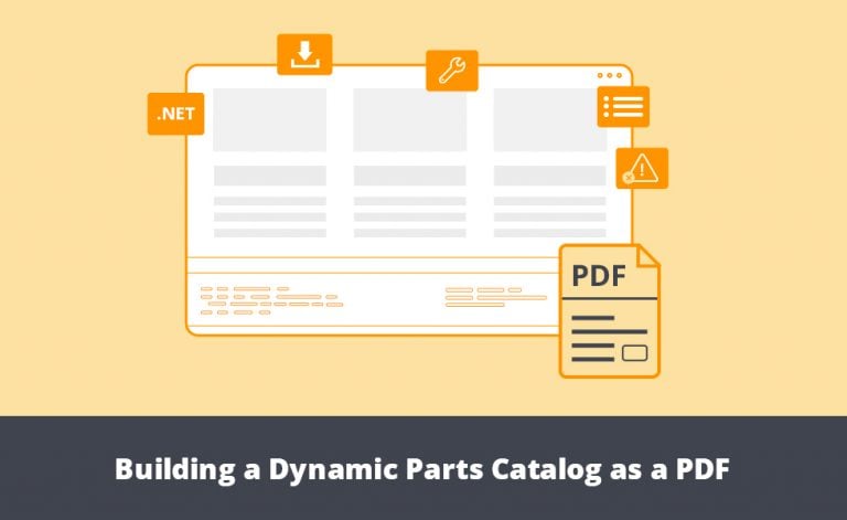 Building a Dynamic Parts Catalog as a PDF - Foxit PDF SDK