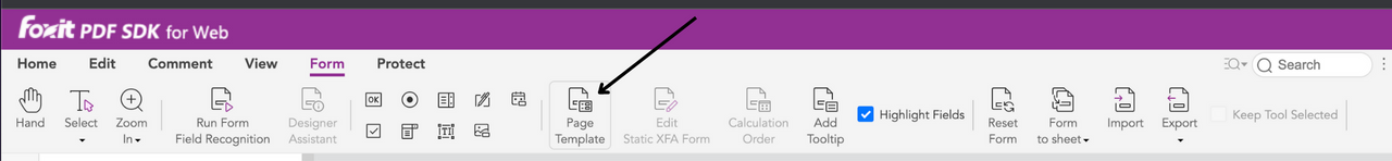How to Create and Use PDF Templates with Foxit PDF SDK for Web - Foxit ...