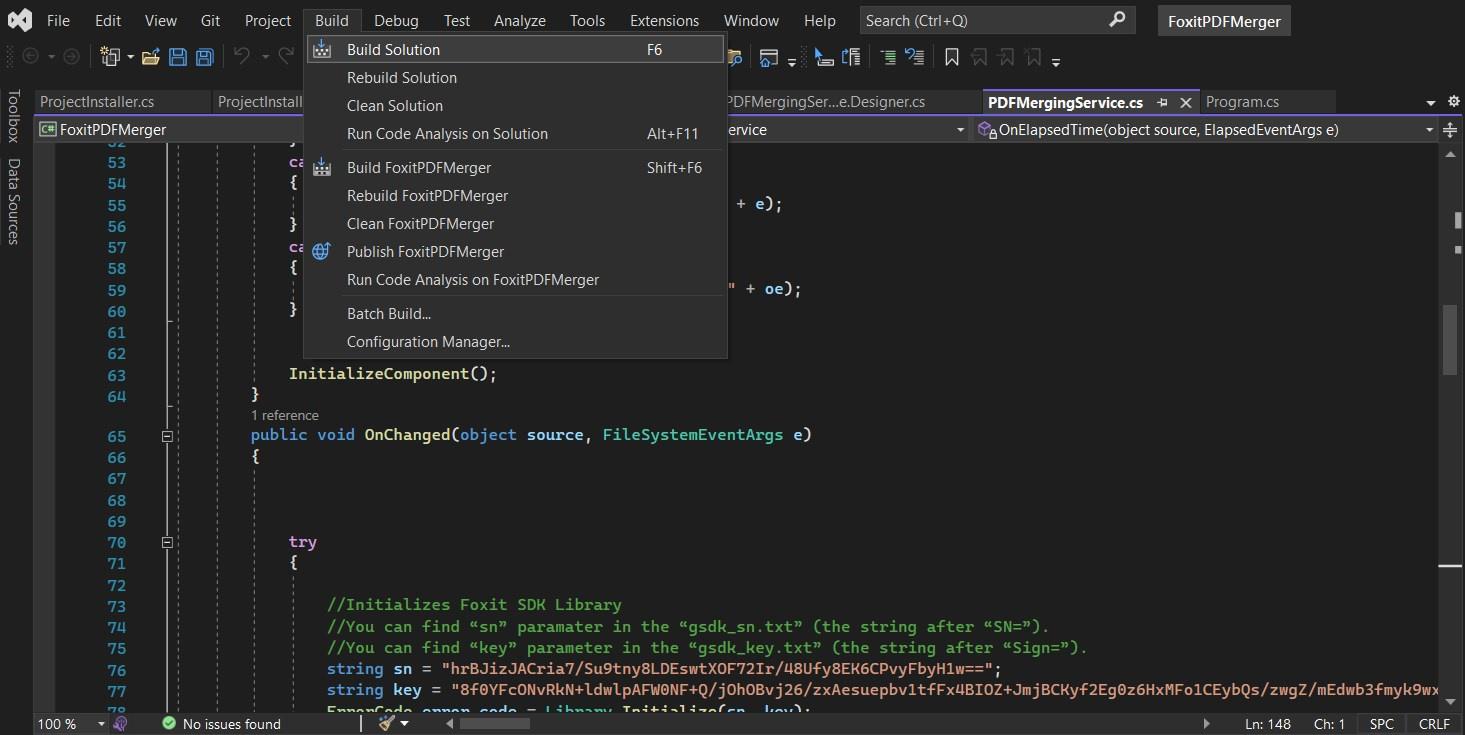 Create an Automated File Merging Service Using Foxit PDF SDK - Foxit PDF SDK