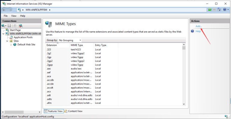 How to configure MIME types in IIS - Foxit PDF SDK