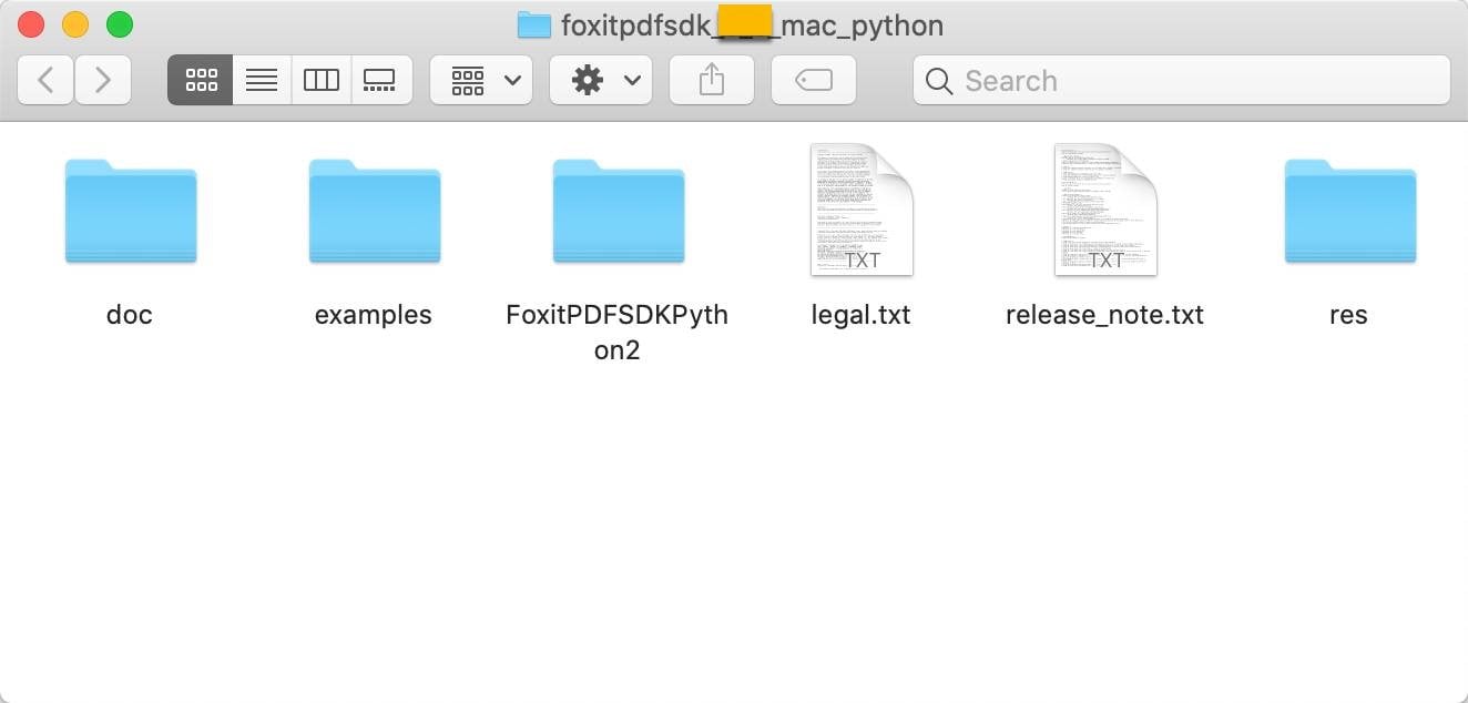 Developer Guide for Foxit PDF SDK for Python (10.1) - Foxit PDF SDK